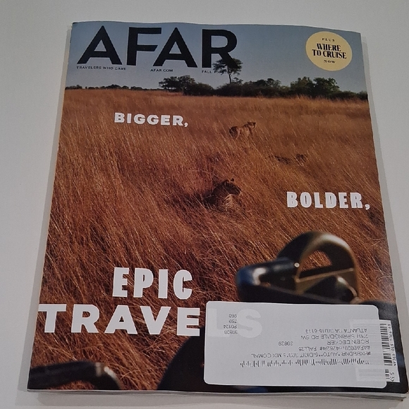 Afar Magazine | Other | Afar Magazine Fall 225 Issue | Poshmark